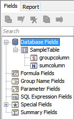 i-net Clear Reports Help: Create Report with grouping and summation
