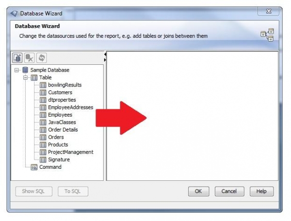 i-net Clear Reports Help: Database Wizard Guide