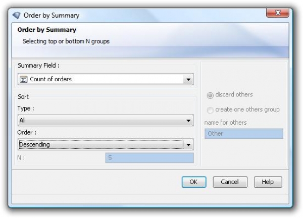 i-net Clear Reports Help: Grouping and Sorting