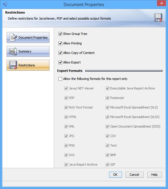 i-net Clear Reports Help: Security Guide